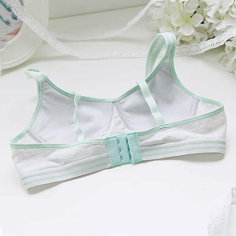 Купить Бюстгальтер 少女文胸罩青春期定型发育期纯棉内衣初高中学生无钢圈运动小背心 Magic Quadrant for ...