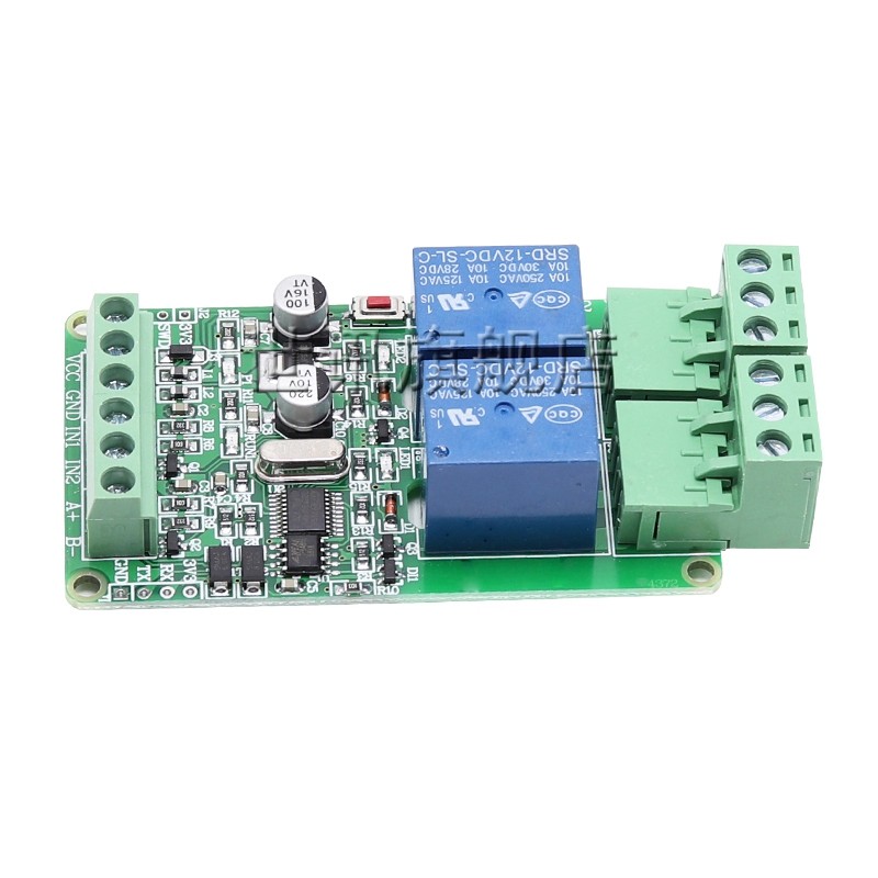 Купить Modbus-rtu 2 реле модули удаленный контроль RS485/TTL ...