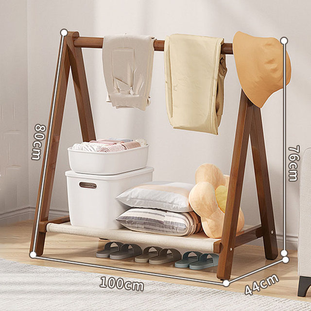 Place your clothes next to the bed in the bedroom at night. Hotel ...