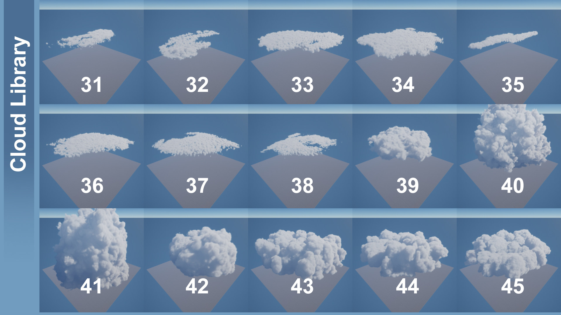 UE4天空体积云特效 CloudScape Volumetric Cloud Library 4.26-淘宝网