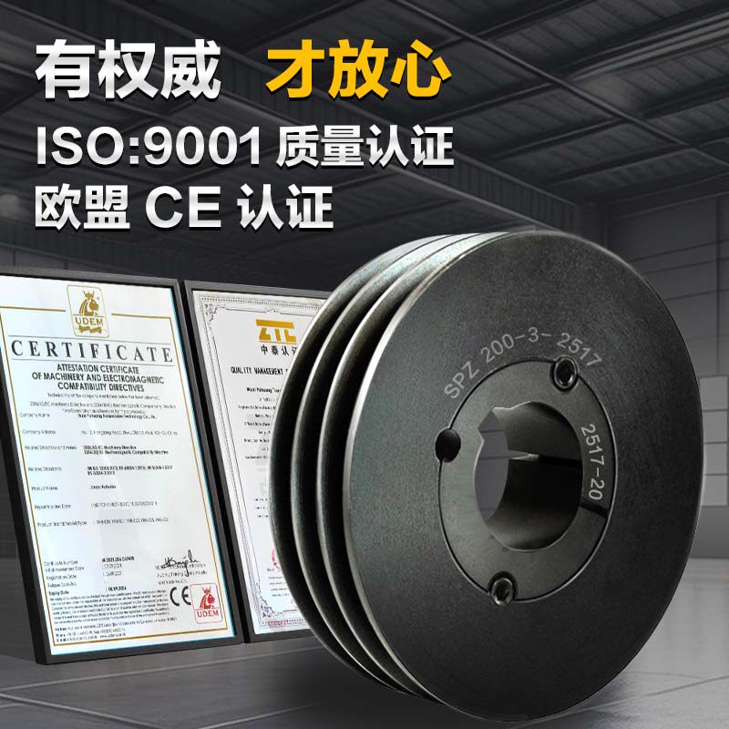 2皮带轮SPZ160-04-2517：工业传动新宠，解锁高效动力的秘密🔍-皮带轮-淘宝百科网
