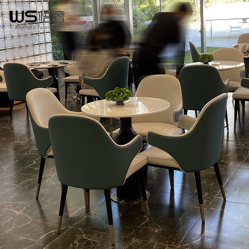 Sample house exhibition center negotiation area negotiation table and ...