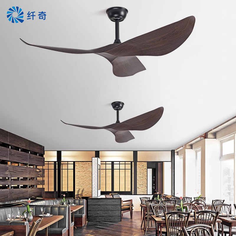 38inch retro ceiling fan to create a plaid restaurant environment