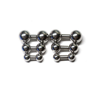 6mm short bar titanium steel pa stab ring puncture lacing nail clingy ...