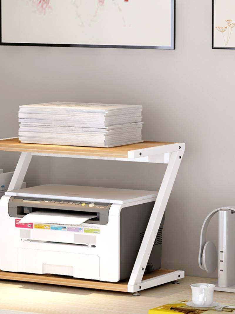 [USD 44.18] Printer locker moves multi-layer shelf layer deck screen ...