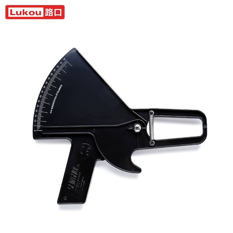 [USD 9.76] Skin Fat Card Body Grease Clamp Professional Scale Skinfold ...