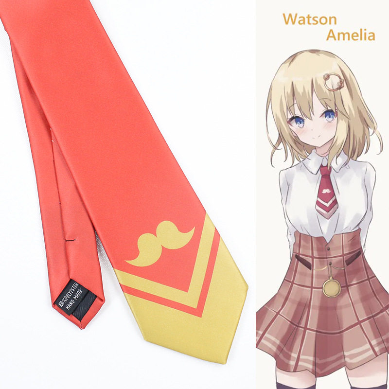 🔥 Japanese style virtual anchor watson amelia tie two-dimensional ...