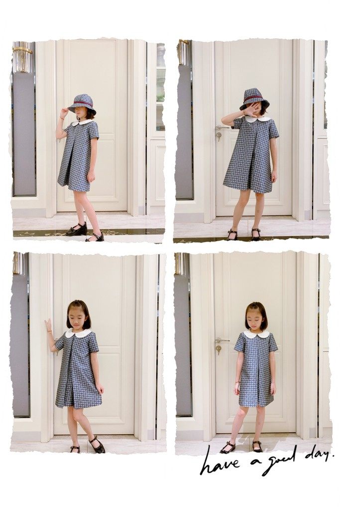 Gaoding children's clothing 2023 spring and summer new girls lapel doll ...