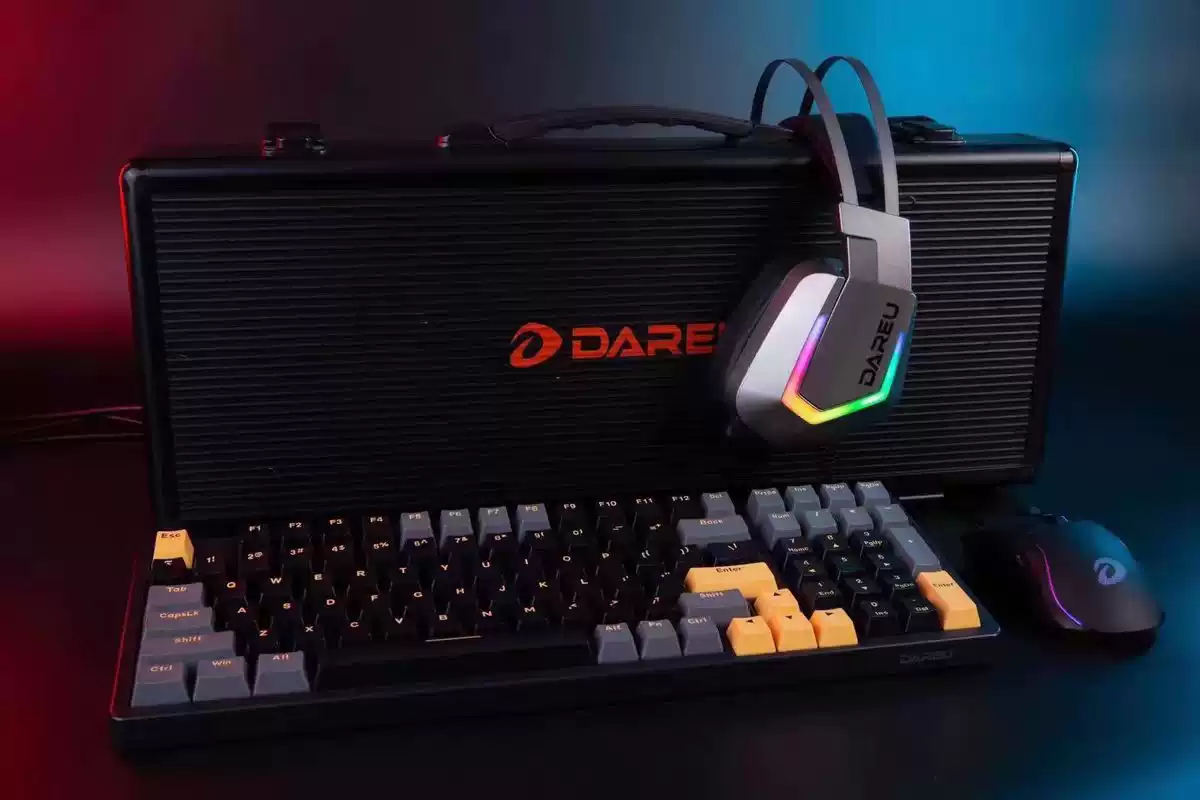 达尔优CK100 Pro机械键盘红外轴热插拔 电竞防水RGB网咖专用