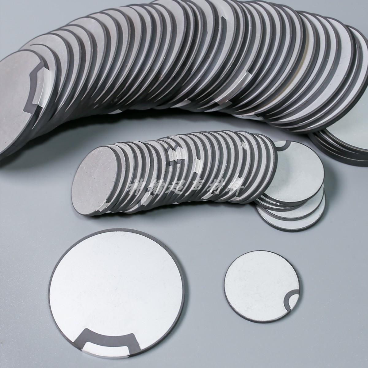 [USD 8.35] PZT4 Circular Piezo-ceramic Sheet Ultrasonic Cleaning Cosmetic Transducer Sheet ...