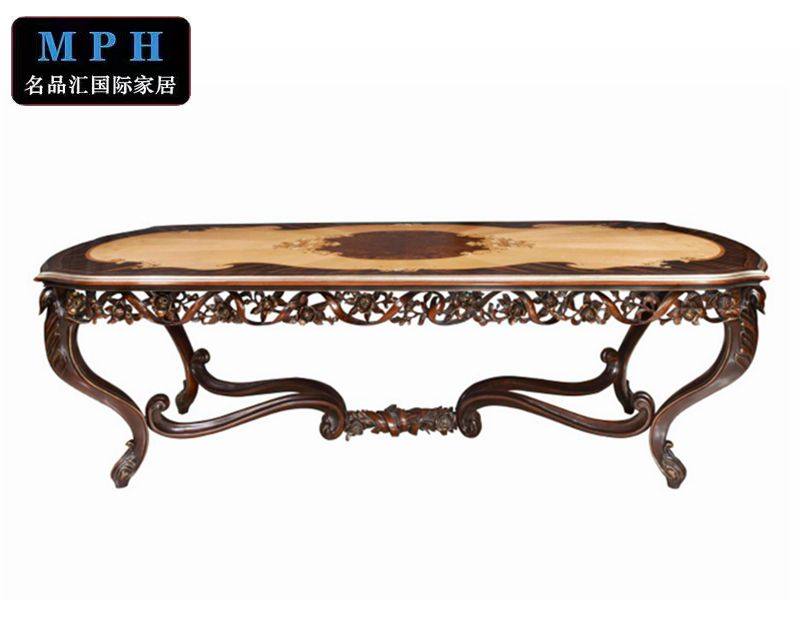 Lacasa Alexander Châu Âu Bàn Ăn Gỗ Chắc Chắn Pháp Khắc Dài Bàn Ăn Gỗ ...