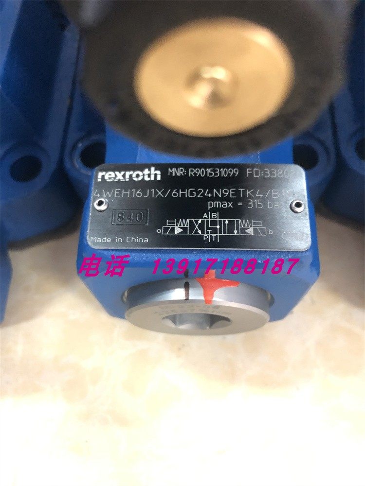 R901531099 4WEH16J1X/6HG24N9ETK4/B10力士乐电液换向阀