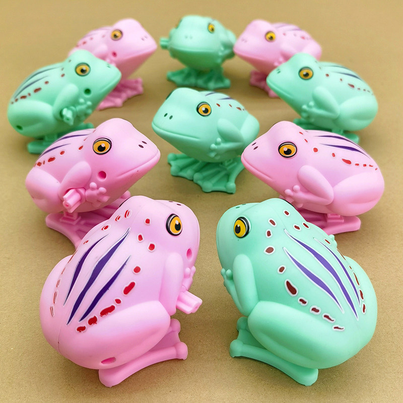 上弦儿童发条玩具跳跳大青蛙：亲子互动新宠，宝宝最爱的益智玩具！🐸 -发条玩具-淘宝好物网