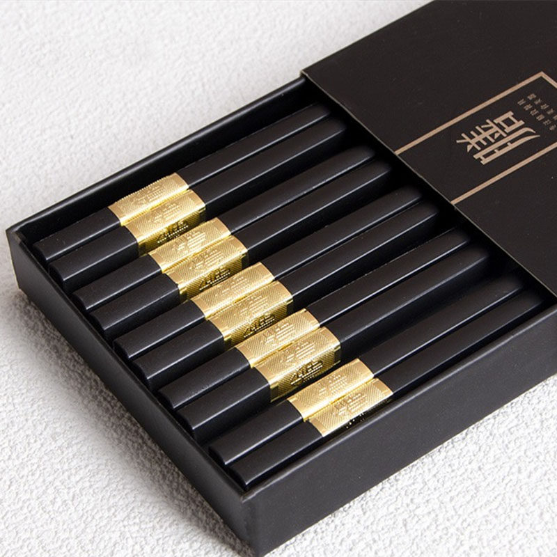 🌟 Elegant & durable antibacterial alloy chopsticks - premium home set ...