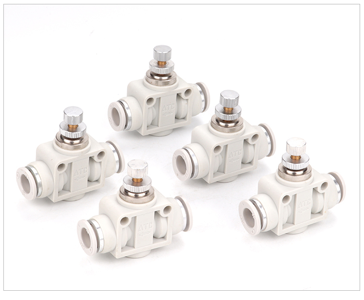 亚德客气动接头ASA/PSA4/6/8/10/12管道直通调速单向节流阀限流阀-阿里巴巴