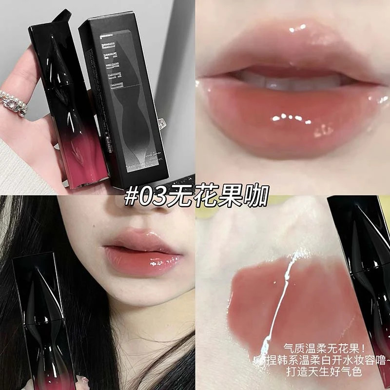 LUCKGO星际宇宙镜面唇釉#01：打造自然水光玻璃感的秘诀_唇彩_淘宝美妆网