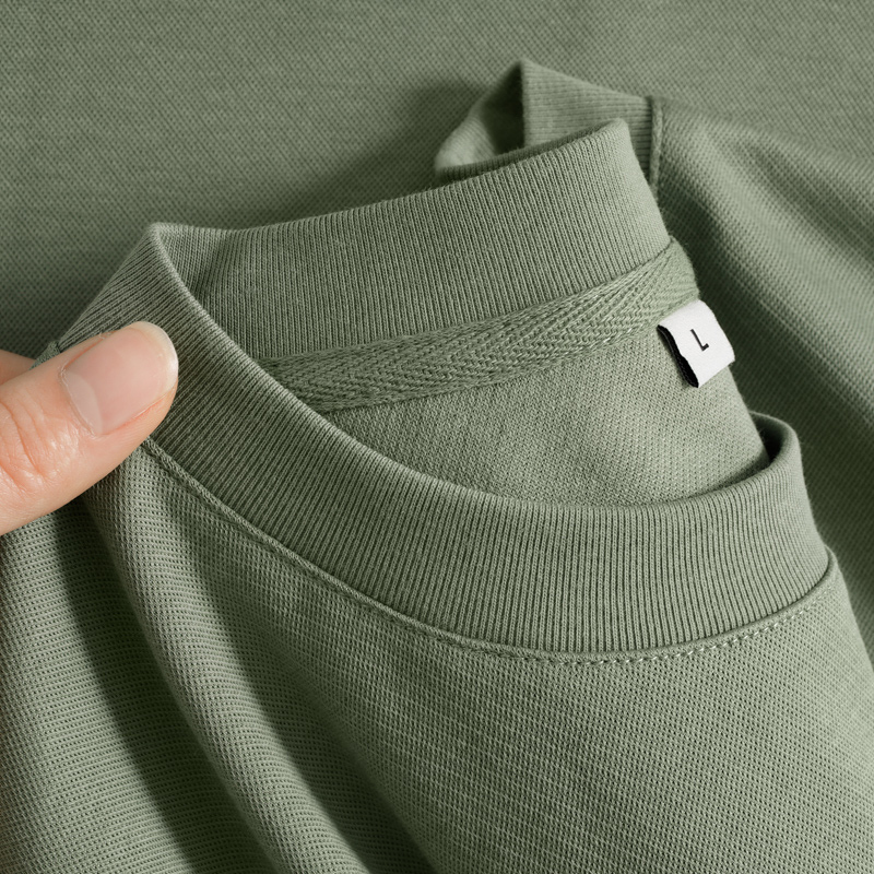 夏日必备！210g豆绿色五分袖T恤，穿上就是清爽一整夏！🌞🍃-时尚防晒服-淘宝好物网