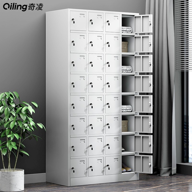 [USD 280.89] 32-door locker employee multi-door locker steel locker ...