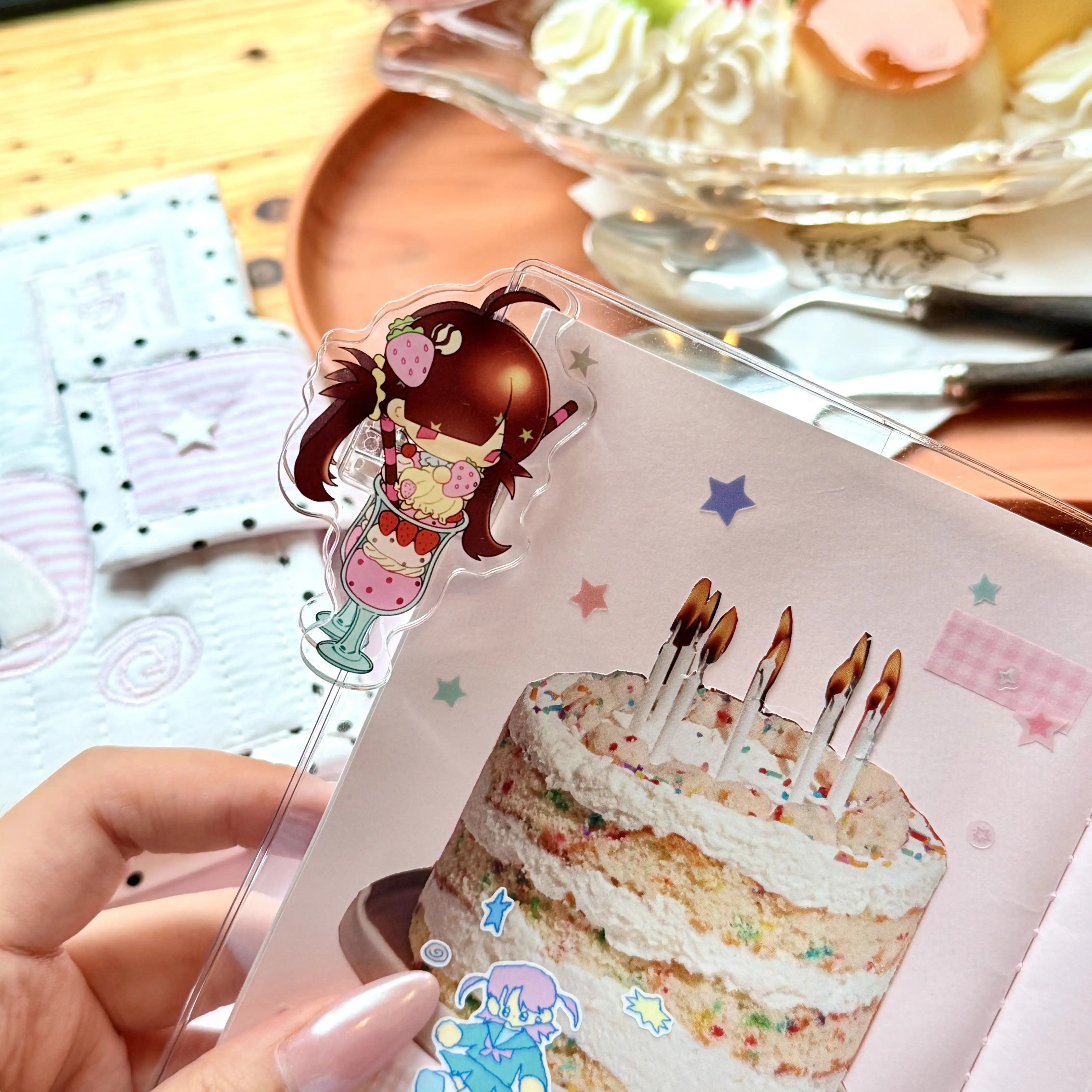 「萌物小合集」共生虫Symbiont插画师原创二次元周边oc动漫pp夹