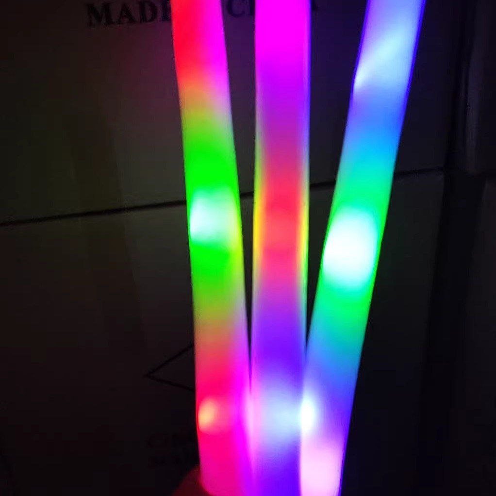 A magical glow stick that lights up the night sky! 🎉