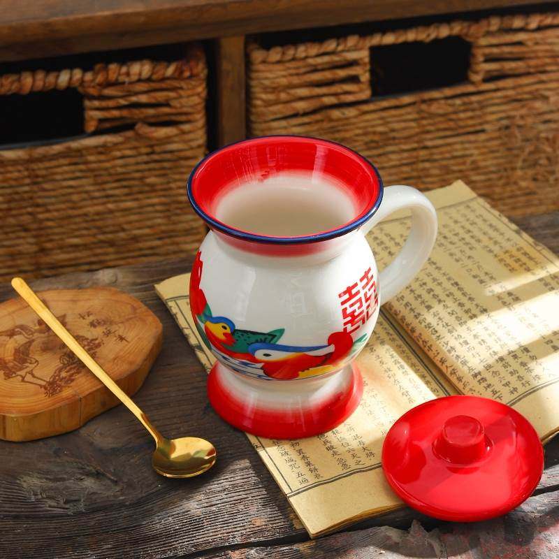 [USD 28.91] Spittum Bowl Cup Funny Ceramic Cup Creative Diablo Tin ...