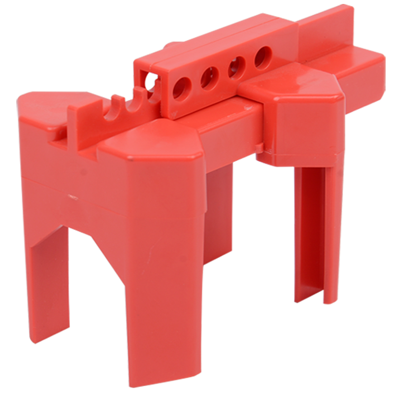 宝安锁具可调节球阀锁F8601阀门锁具能量隔离锁LOTO安全锁具挂牌