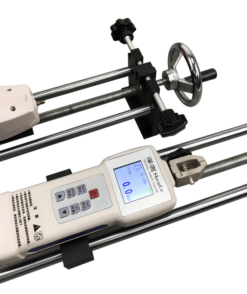 Tensile electronic dynamometer horizontal shelf terminal testing ...
