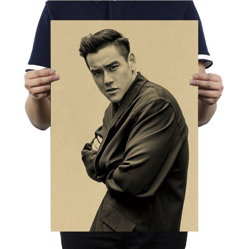 [USD 6.47] Poster wall-posted bedroom boy Peng Yuyan muscle according ...
