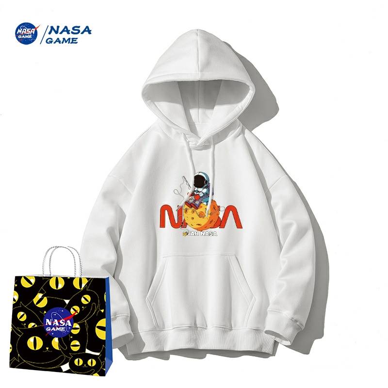 48h发货！NASA联名款圆领连帽卫衣 - 惠券直播 - 一起惠返利网_178hui.com