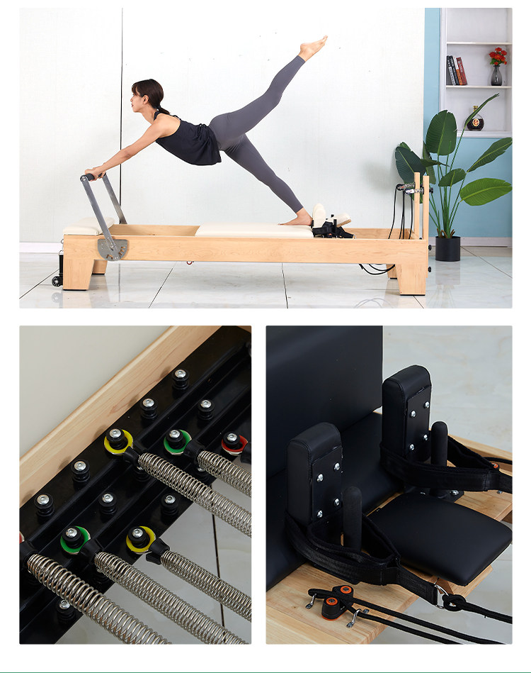 Pilates large equipment five-piece set commercial yoga studio elevated ...