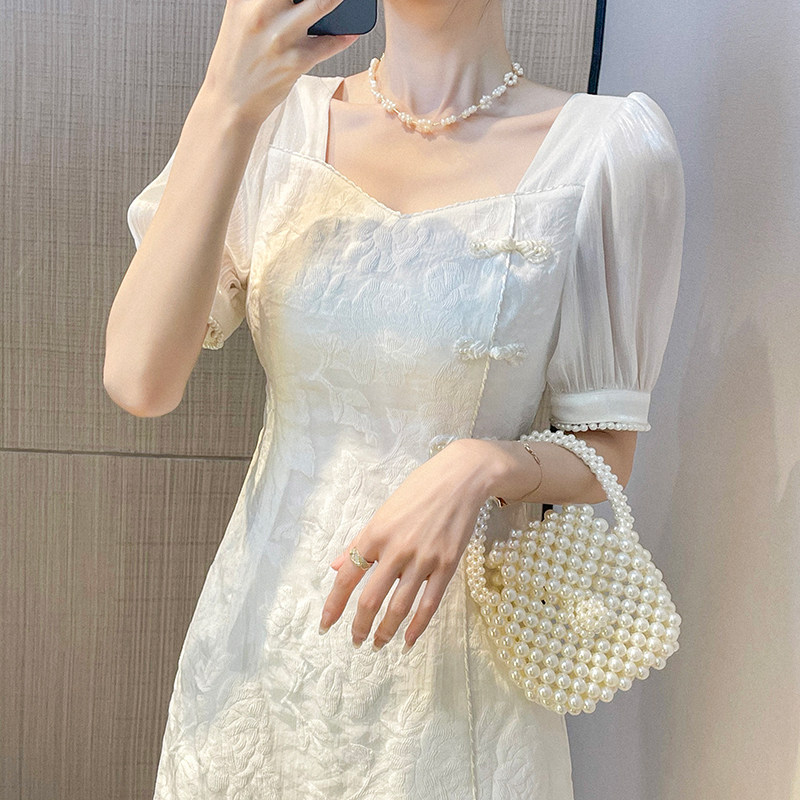 [USD 197.80] Snicker cheongsam modified dress women summer small high ...