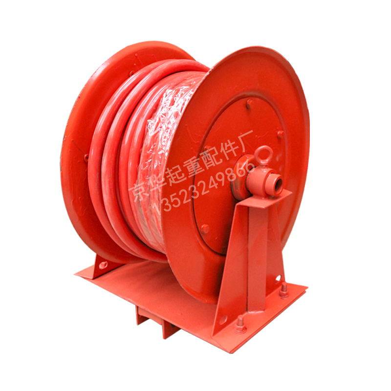 Spring-type cable reel crane Electromagnetic sucker Electric flat car ...