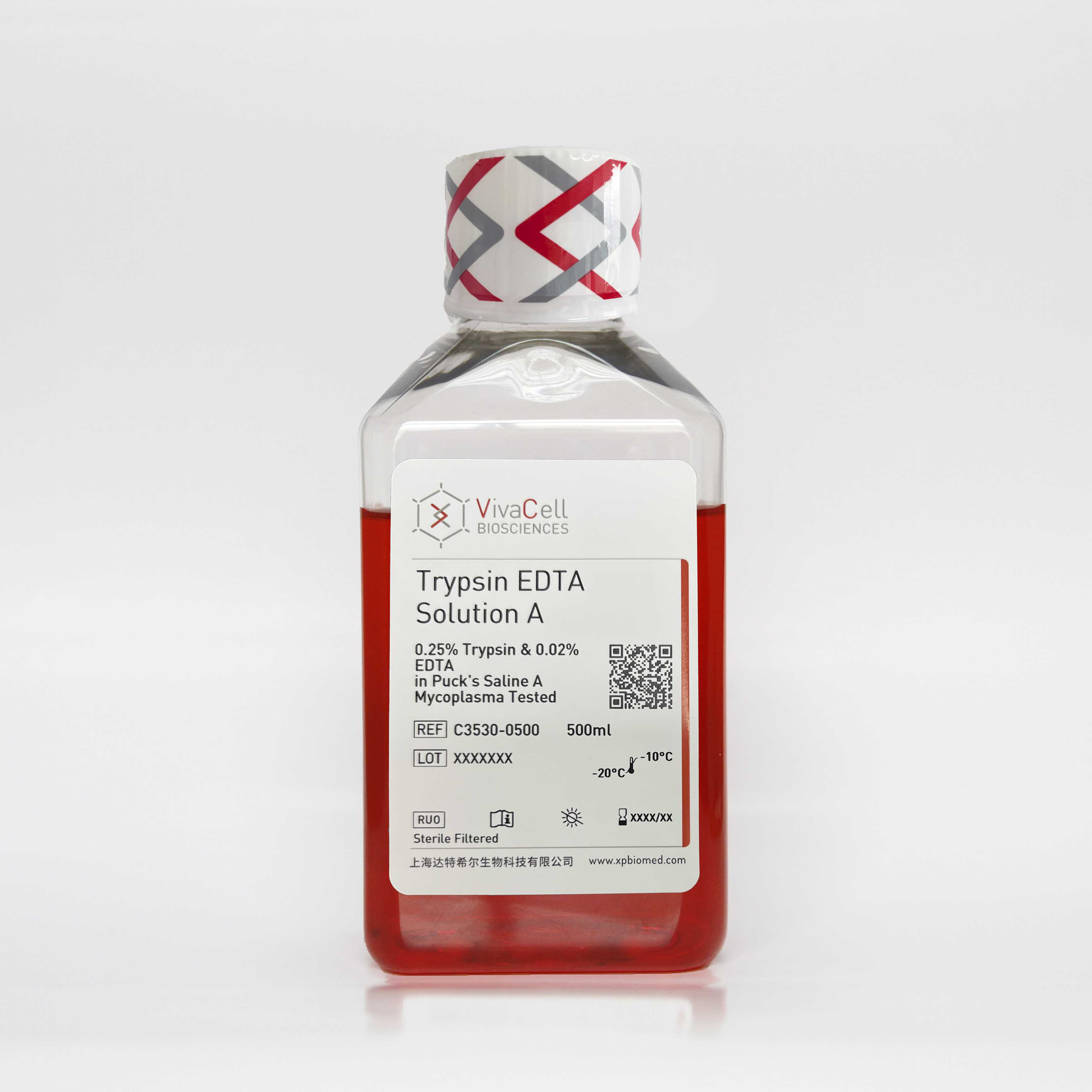 VivaCell C3530-0500 胰酶（胰蛋白酶0.25%，EDTA0.02%） 500ml