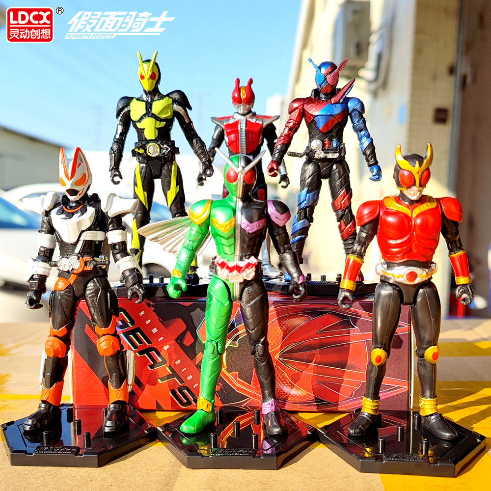 Kamen rider movable hero polar fox figure zero one doll double knight ...