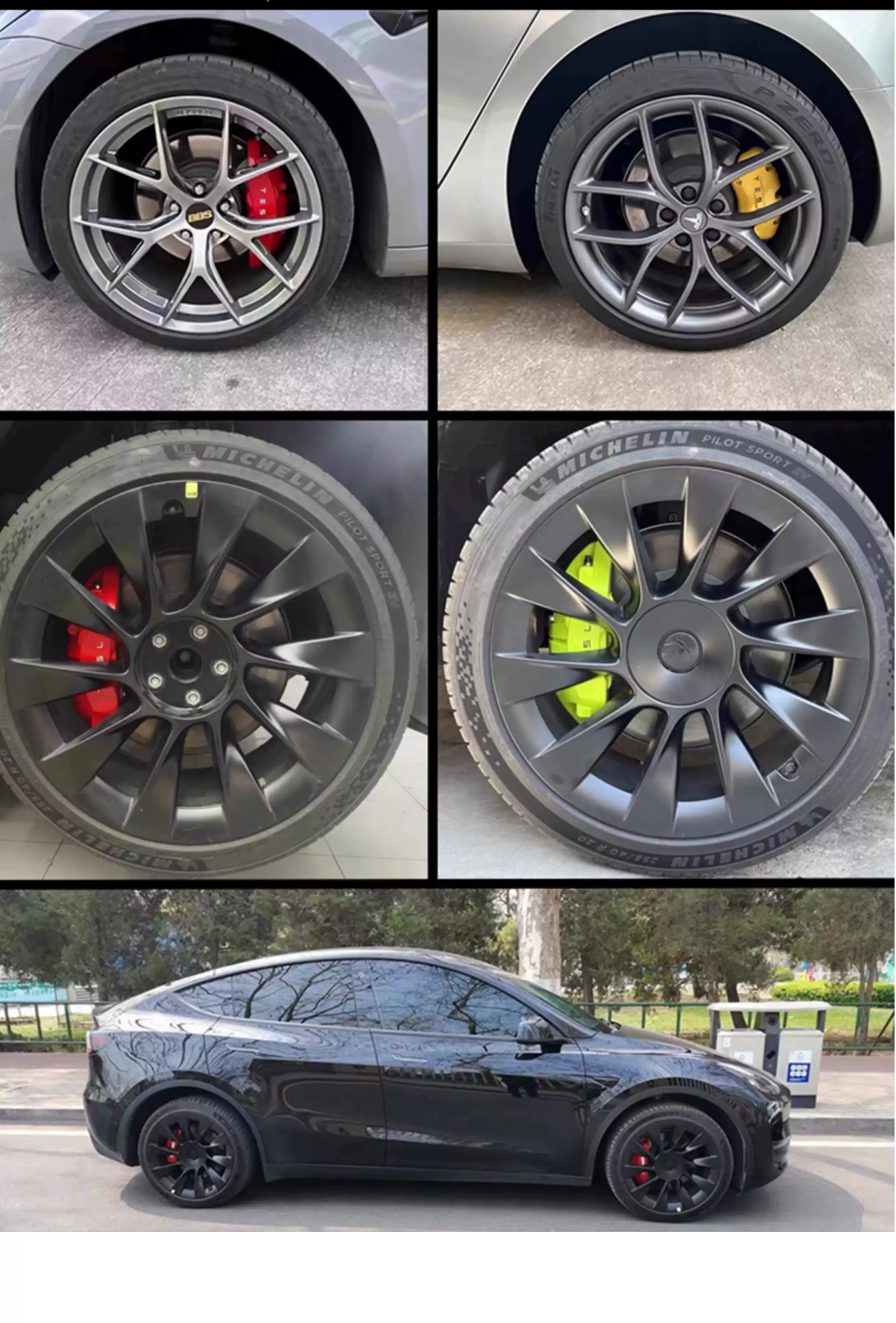 凯迪拉克CT4/CT5/CT6/XT4/XT5/XT6/ATSL专用铝合金刹车卡钳罩套件