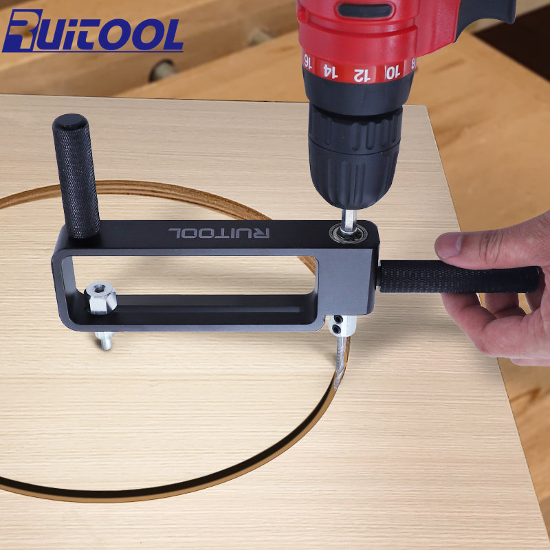 [USD 14.68] Woodworking Hole Opener Multi-function Punch Locator ...