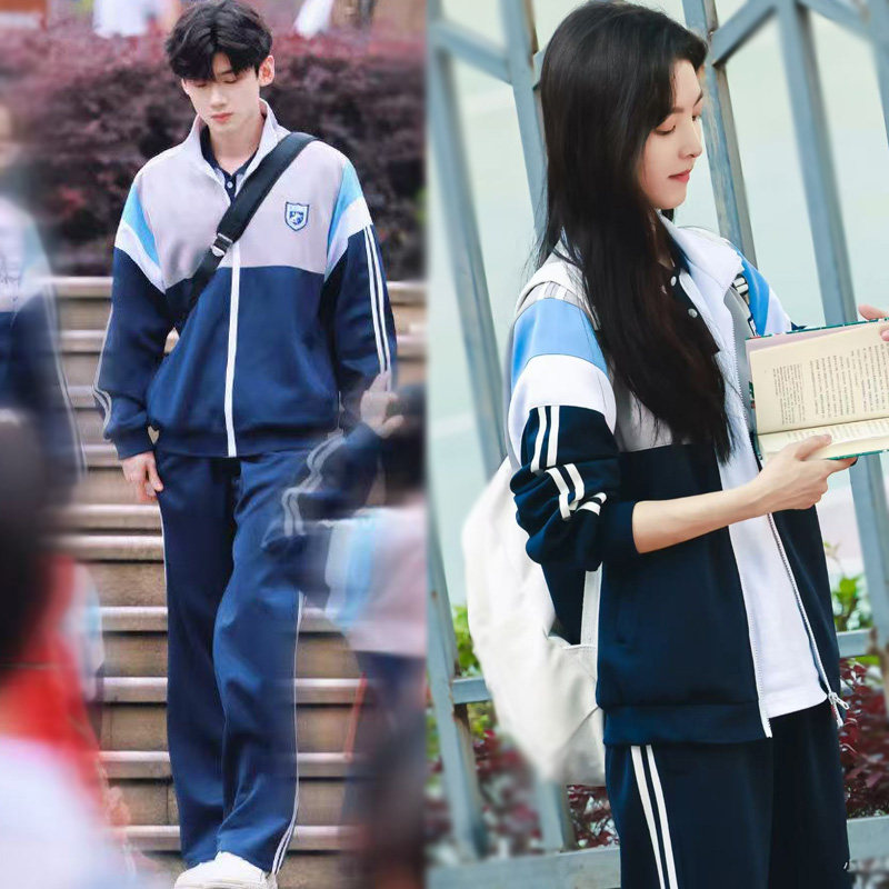 "hard to coax" wen yifan zhang ruonan's same school uniform suit ...