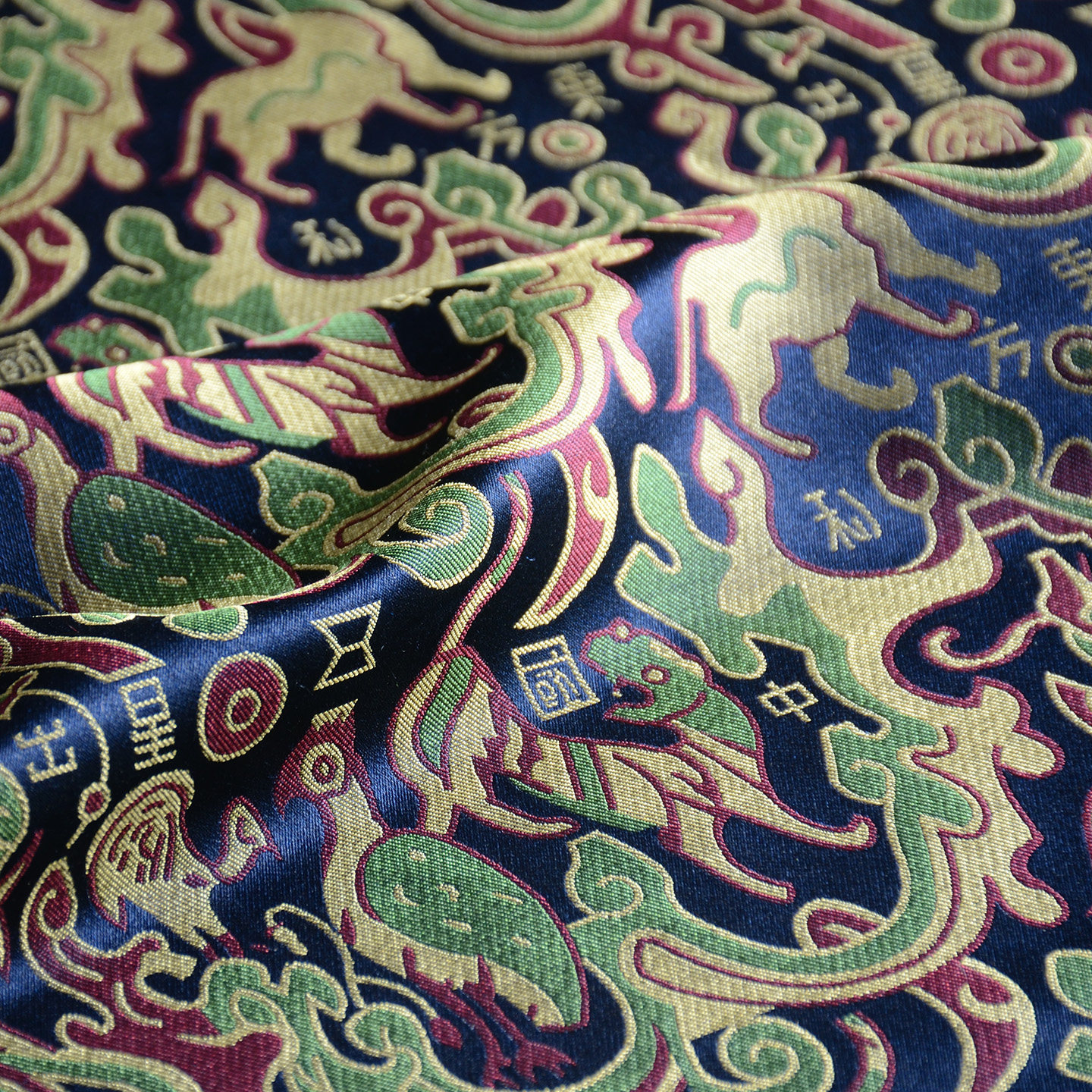 B5 [five stars from the east] shu brocade 38 mimi 1.38m width pure ...