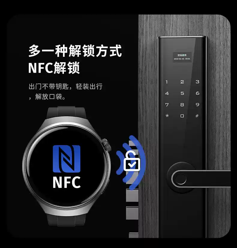 VOKUSS智能手表G6pro非凡星球百科仕NFC运动健康监测通话语音助手