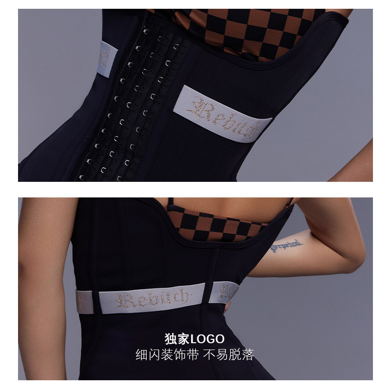 【门店同款】REBITCH加强橡胶款3.0曜石黑折角瘦腰收腹收肚子护腰：Slim腰带，告别小肚腩！💪-塑身腰封-淘宝好物网