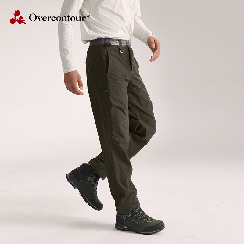 Overcontour等线Tundra苔原男子春秋抗风速干多袋速干徒步裤：徒步达人的新宠！👣-速干裤-淘宝好物网