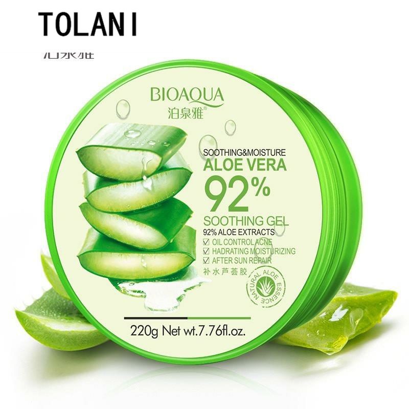 BIOAQUA 92%aloe vera Gel Face Cream Hydrating Acne Cream面霜-Taobao
