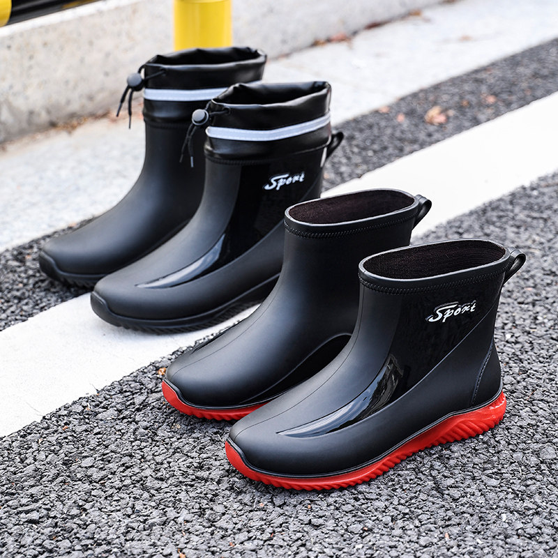 2025's hottest men's rain boots: these non-slip, wear-resistant outdoor ...