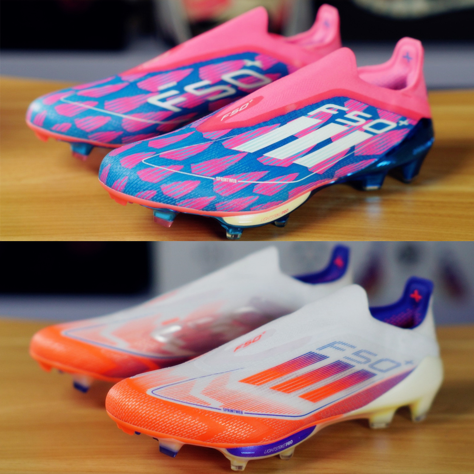 F50+ soccer cleats: fg long spike, tf turf spike, ag messi no-lace ...