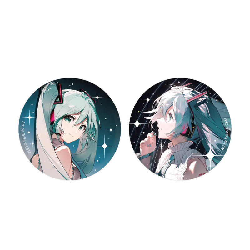 現貨 BEMOE VOCALOID 初音未來MIKU 16TH生日 凝聚未來 徽章