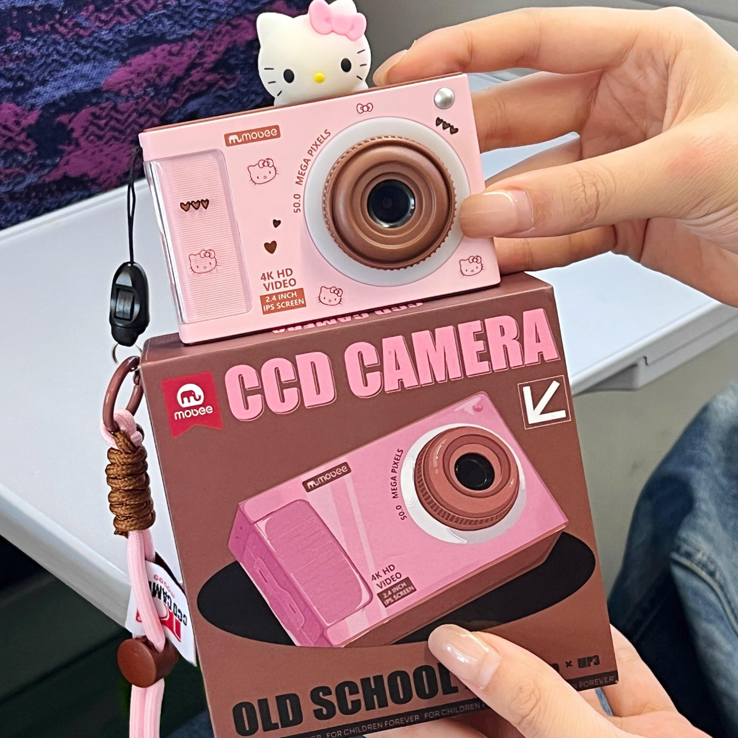 📸复古情怀满满！kt猫mobee CCD数码相机，高清像素拍不停，男女童生日惊喜！🎈-傻瓜相机-淘宝好物网