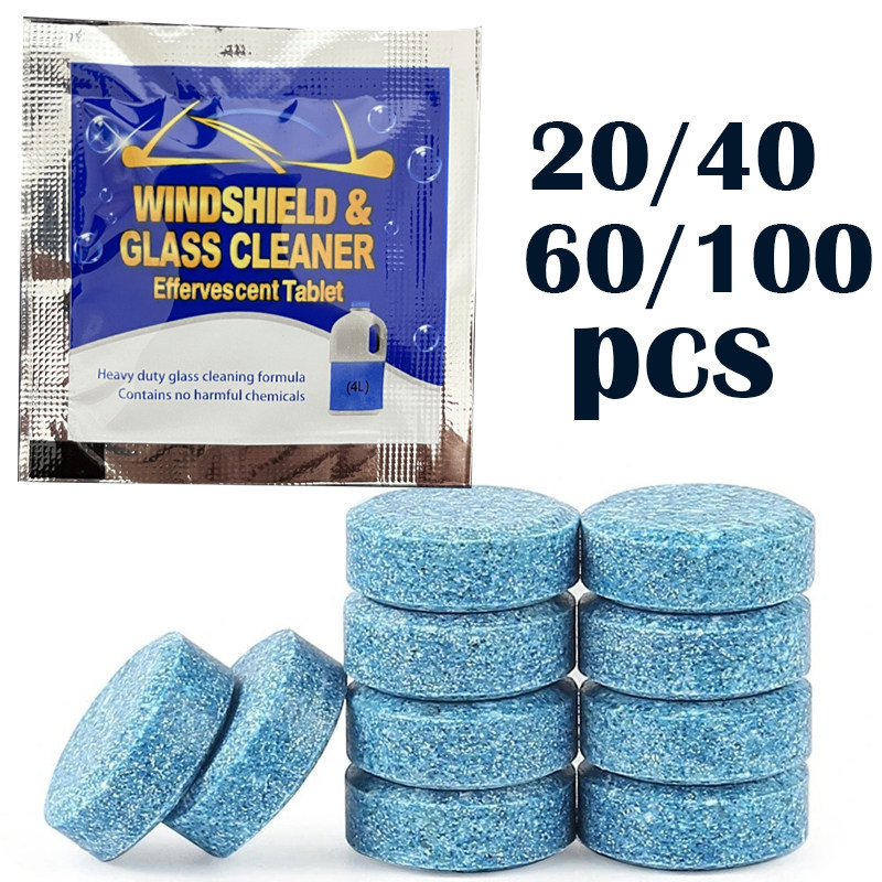 20/40/60/100 pcs solid car windshield washer fluid tablets | a hassle ...