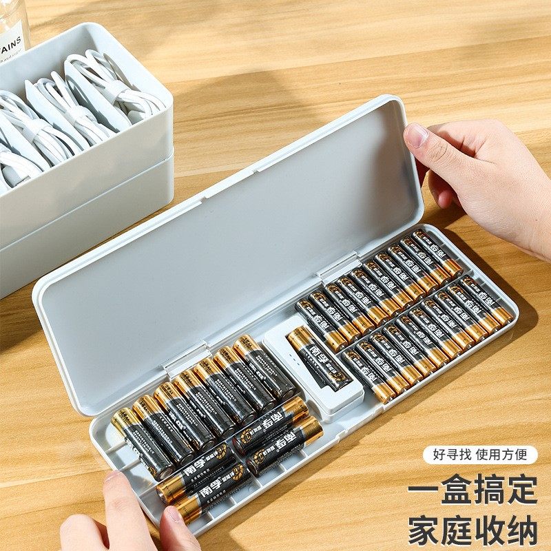 Battery storage box recommendation | transparent data cable organizer ...