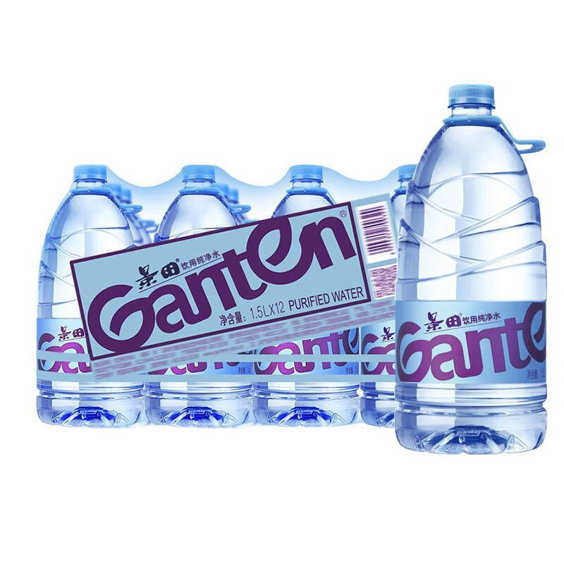 景田饮用纯净水1.5L*12瓶家庭装整箱批发，江浙沪皖包邮新老包装有何区别？-饮用纯净水-淘宝好物网