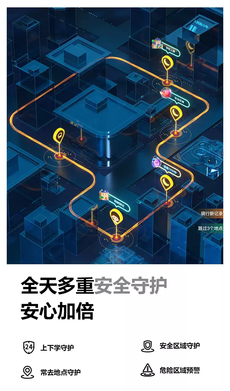 小天才Z8A儿童智能手表视讯通话定位磁吸充电IPX8防水中学生智慧手表推荐